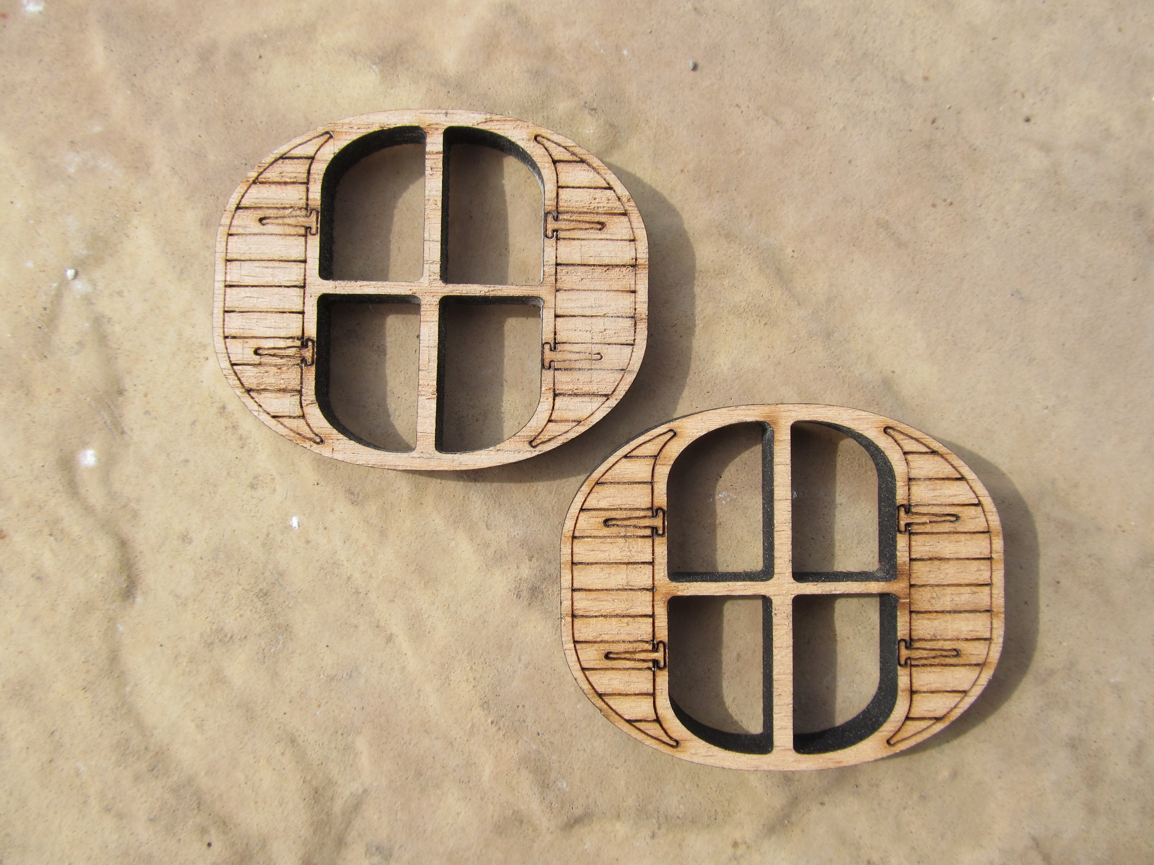 Fairy House Oak Windows: Shutter | Hide N Teak